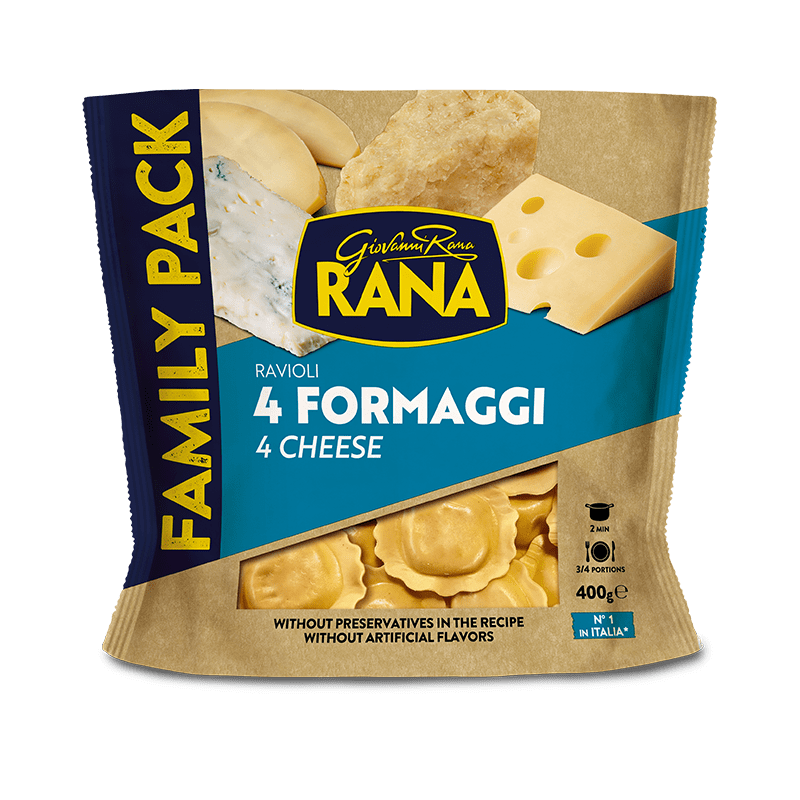 Ravioli 4 Cheese 400 g - Giovanni Rana