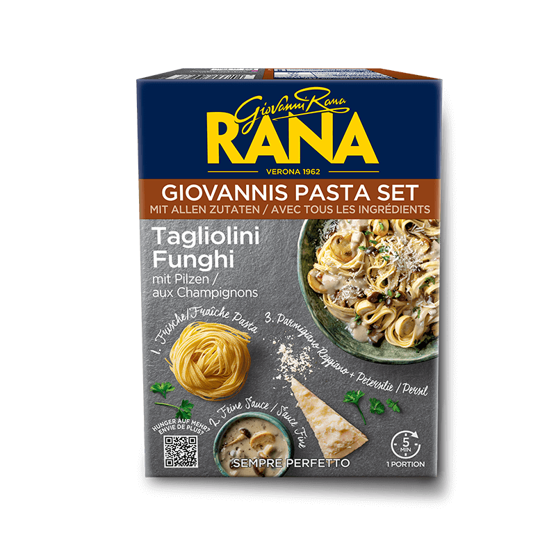 Giovanni Rana - Die beliebteste frische Pasta Italiens